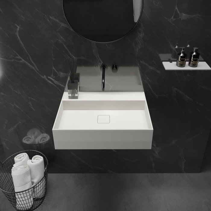 Ideavit SolidBliss-60 Håndvask 60x40cm - Mathvid Solid Surface